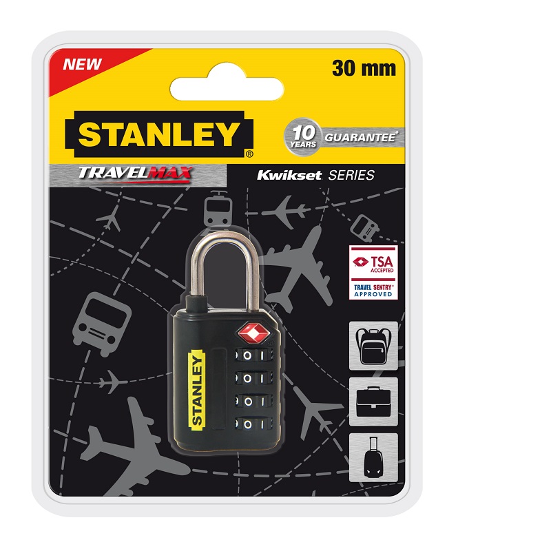 Stanley S742-057 TSA travel padlock - Obender